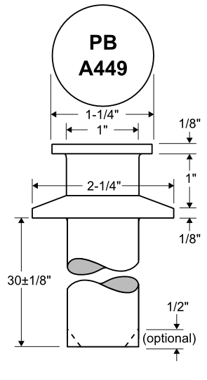 Barrier Pins - Portland Bolt