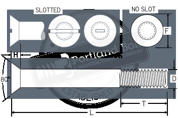 Countersunk Bolts - Portland Bolt