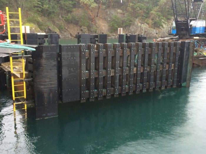 Timber Wingwall - Portland Bolt