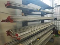 12' Galvanized All Thread Rod Cut into Studs - Portland Bolt