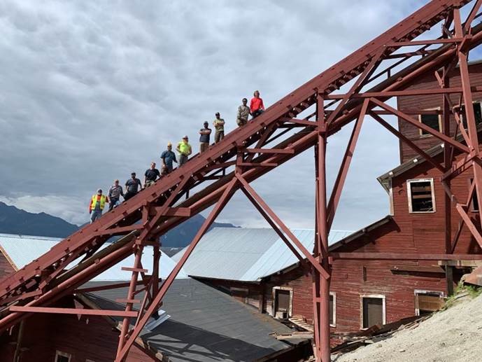 Kennecott Ore Chute Project - Portland Bolt