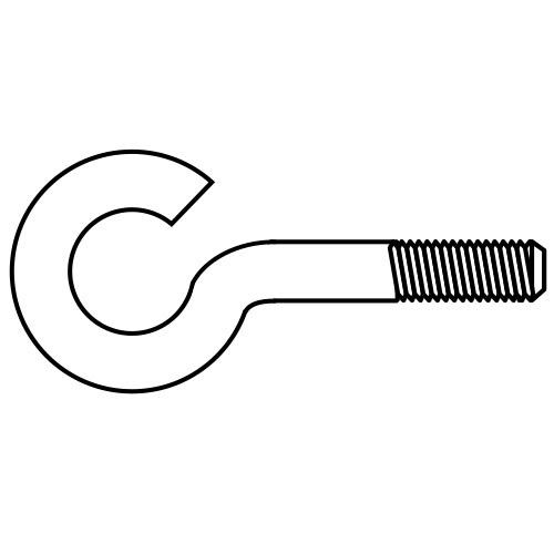 Open Eye Bolt - Portland Bolt