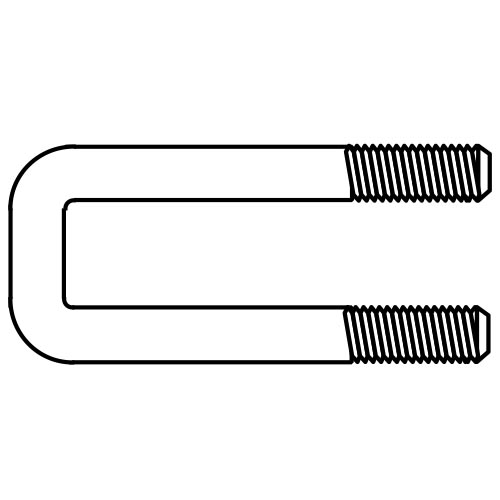 Square U-Bolts - Portland Bolt